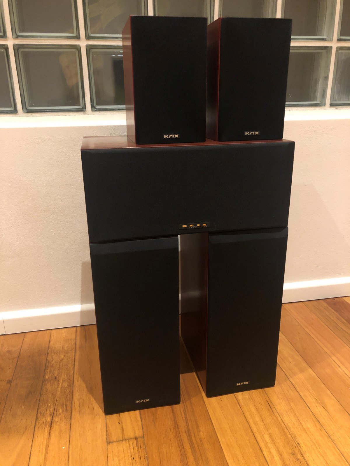 3 x KRIX KDX (L, C, R) + 2 x KRIX BRIX MK4 (L, R) - Hi-Fi and Cinema ...