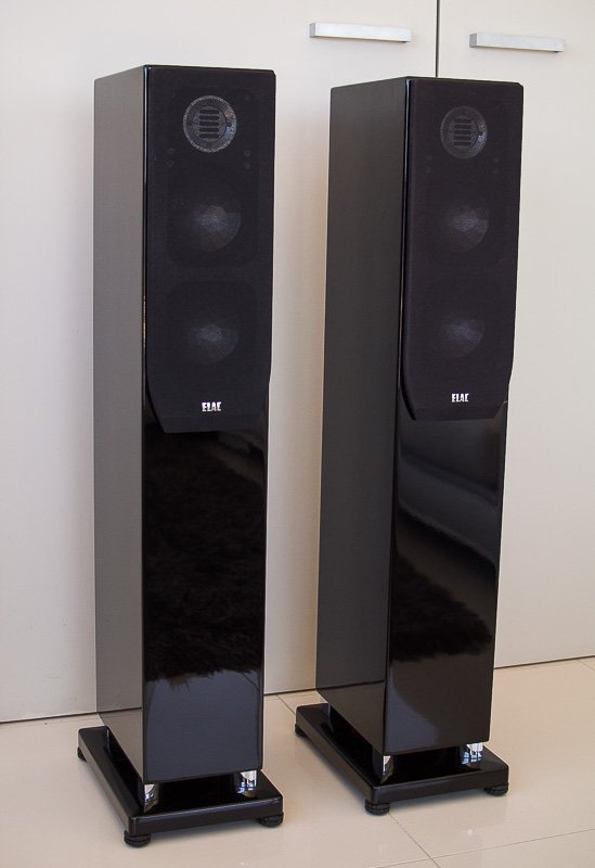 SOLD: ELAC FS247 Floorstanding Speakers - Stereo, Home Cinema ...