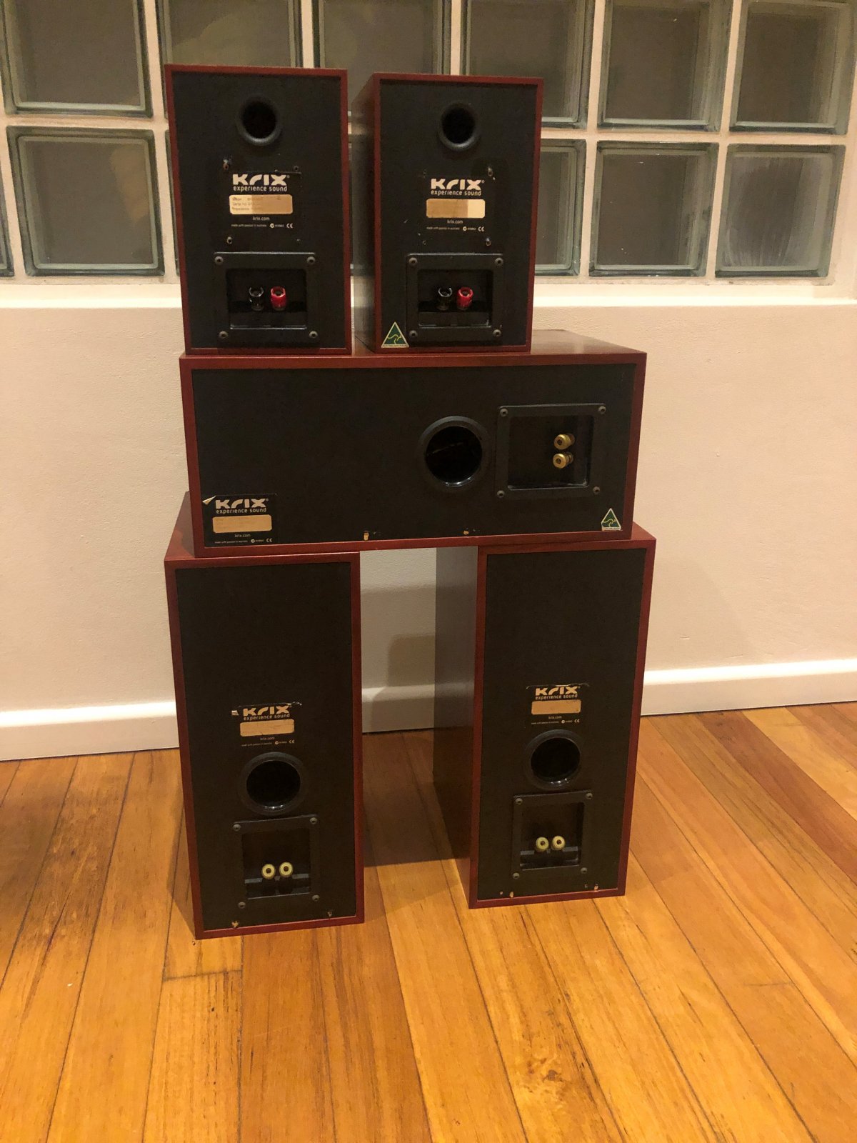 3 x KRIX KDX (L, C, R) + 2 x KRIX BRIX MK4 (L, R) - Hi-Fi and Cinema ...