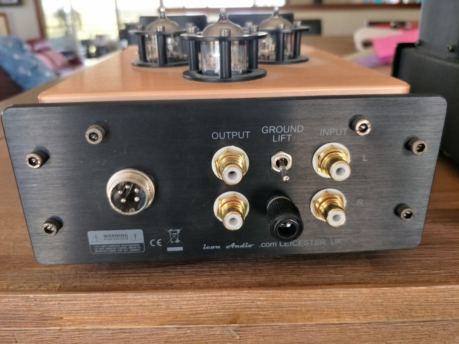 SOLD; Icon Audio PS1 Signature valve MC / MM phono preamplifier ...