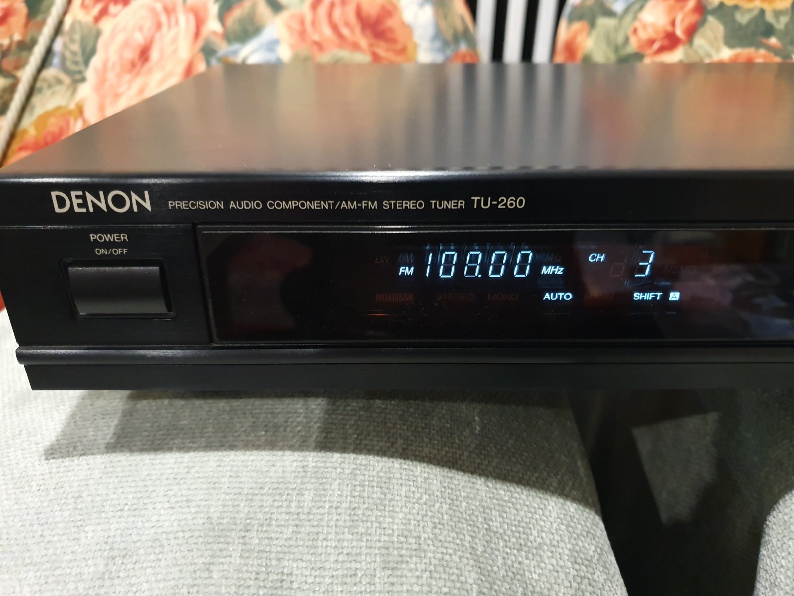 SOLD: FS: Denon Japan TU 260 classic AM/FM analogue tuner - Stereo ...
