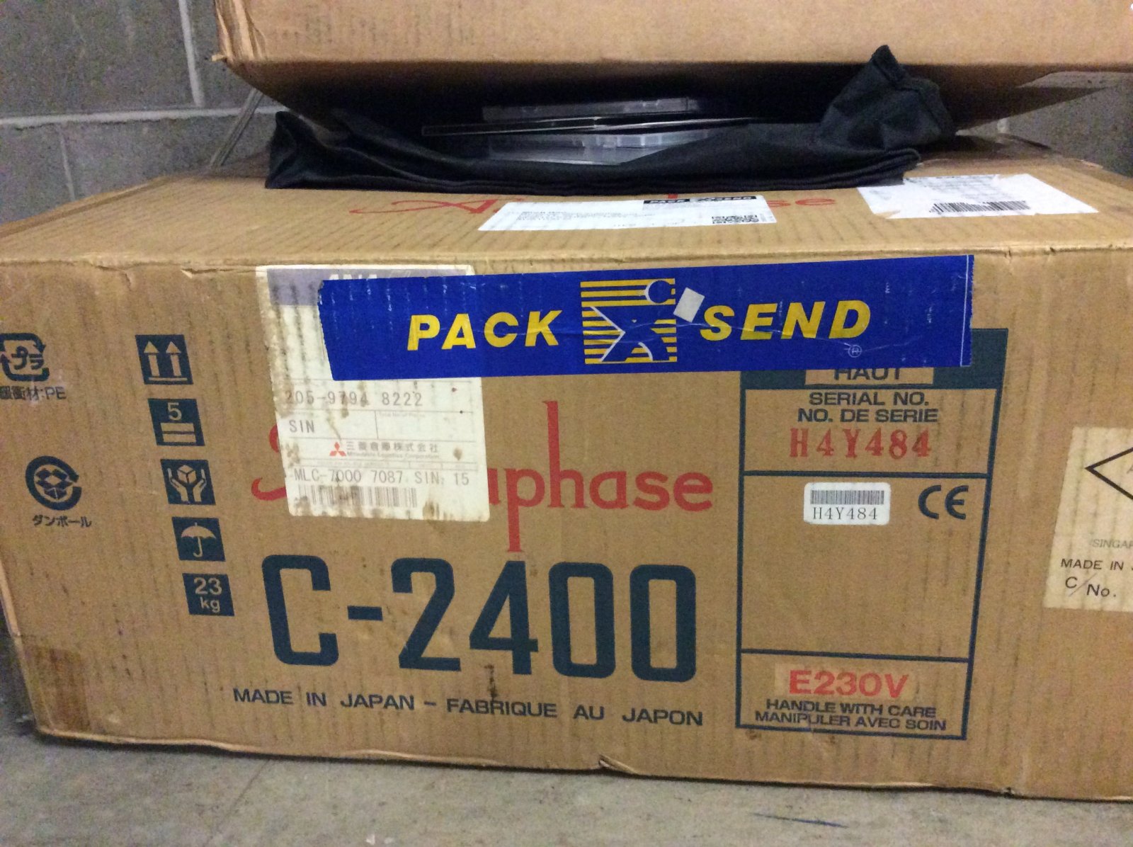 SOLD: Accuphase p1000 and c2400. Preamp with ad2810 phono - Stereo ...