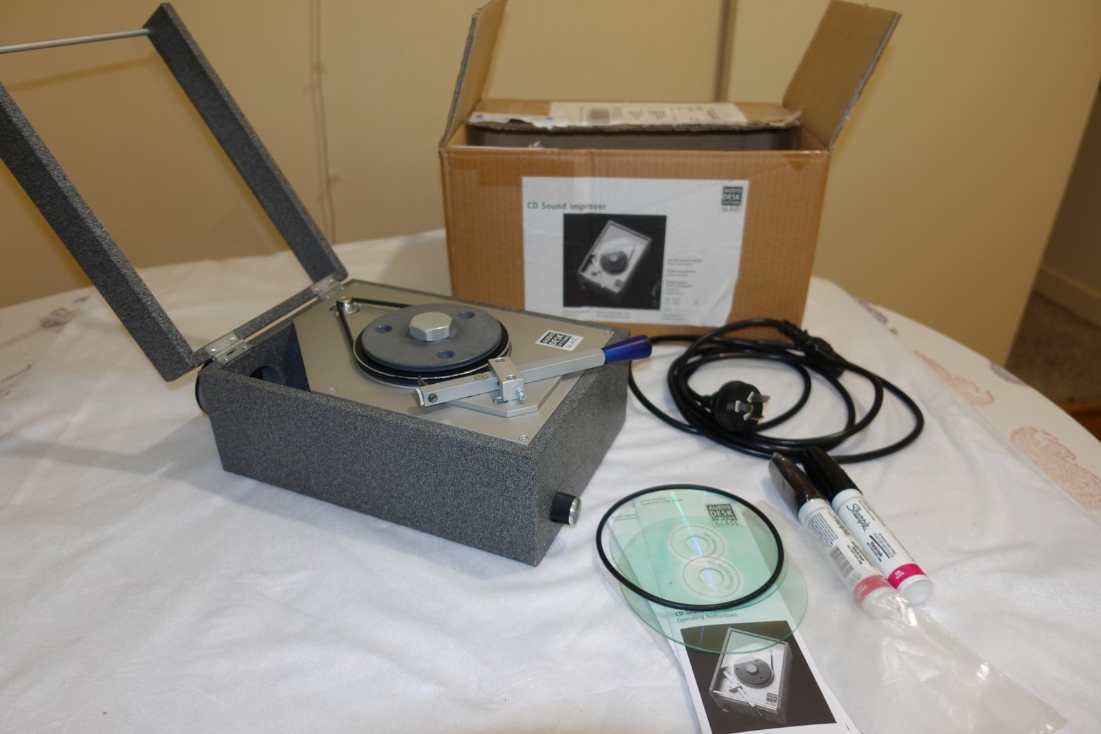 FS: Audio Desk Systeme Sound Improver CD Lathe - Classifieds - All ...