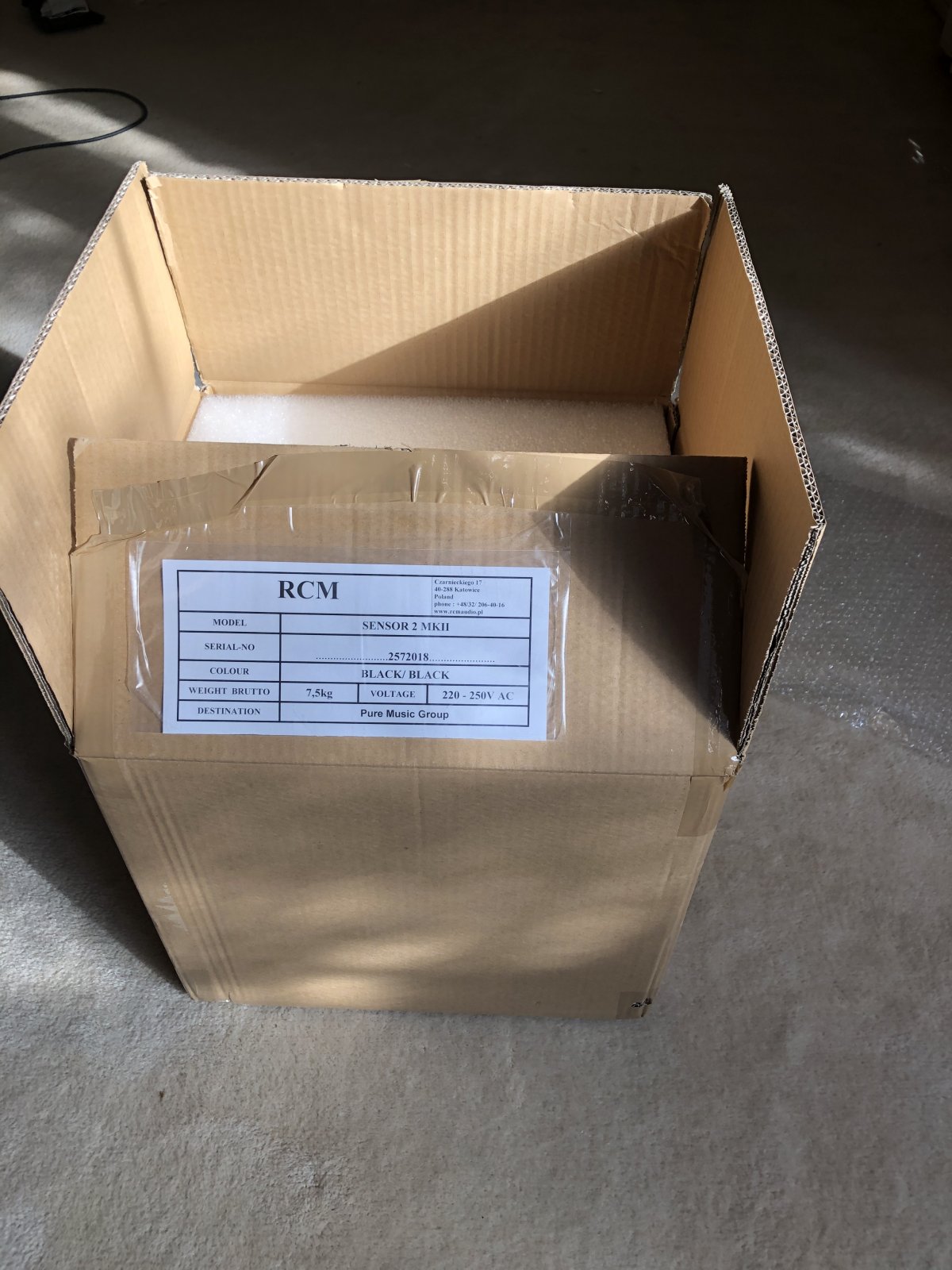 SOLD: FS: RCM Sensor 2 mkii Phono stage - Stereo, Home Cinema ...