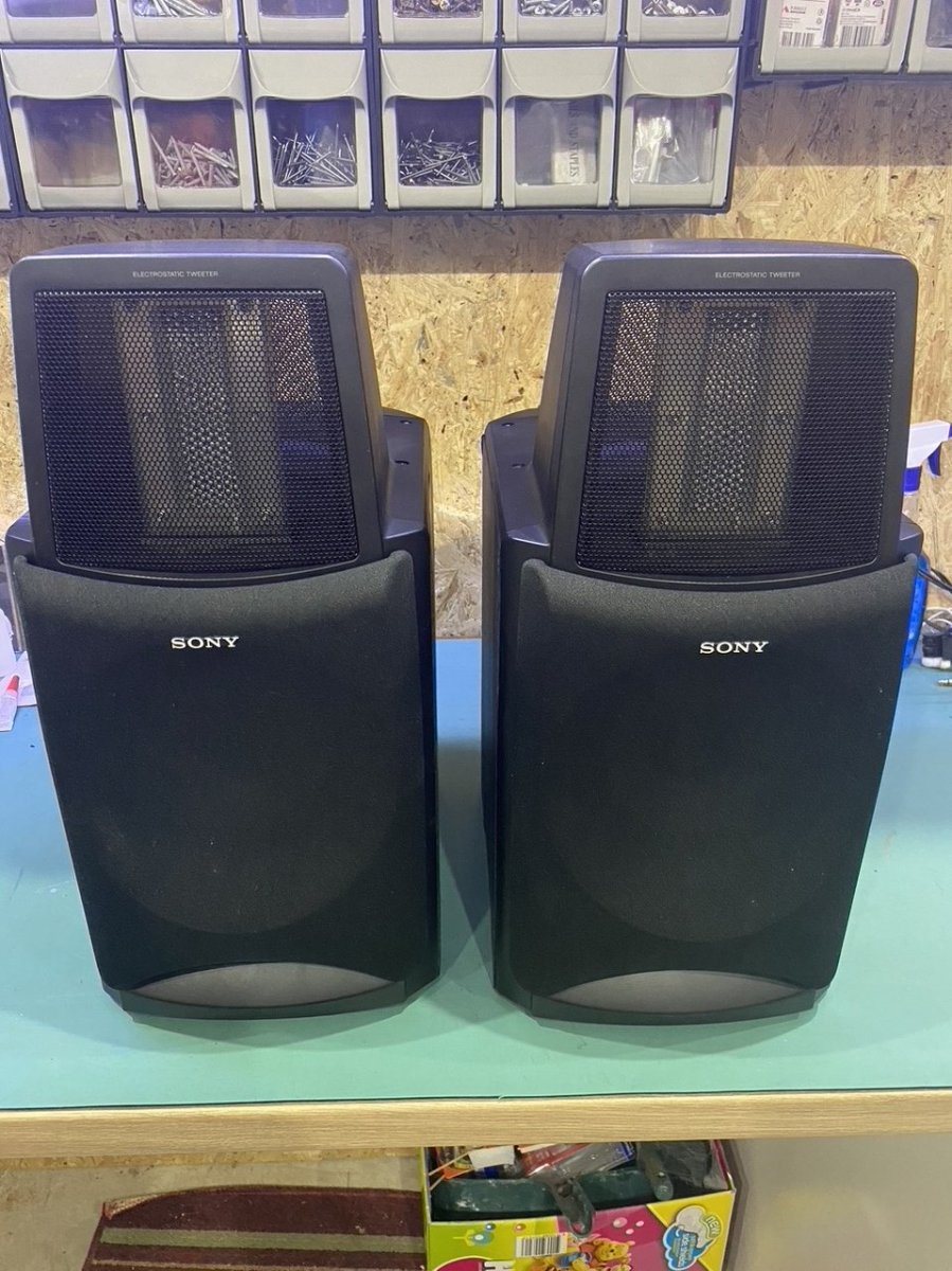 FS: Sony SA-EX100 Electrostatic Speakers - Stereo, Home Cinema ...