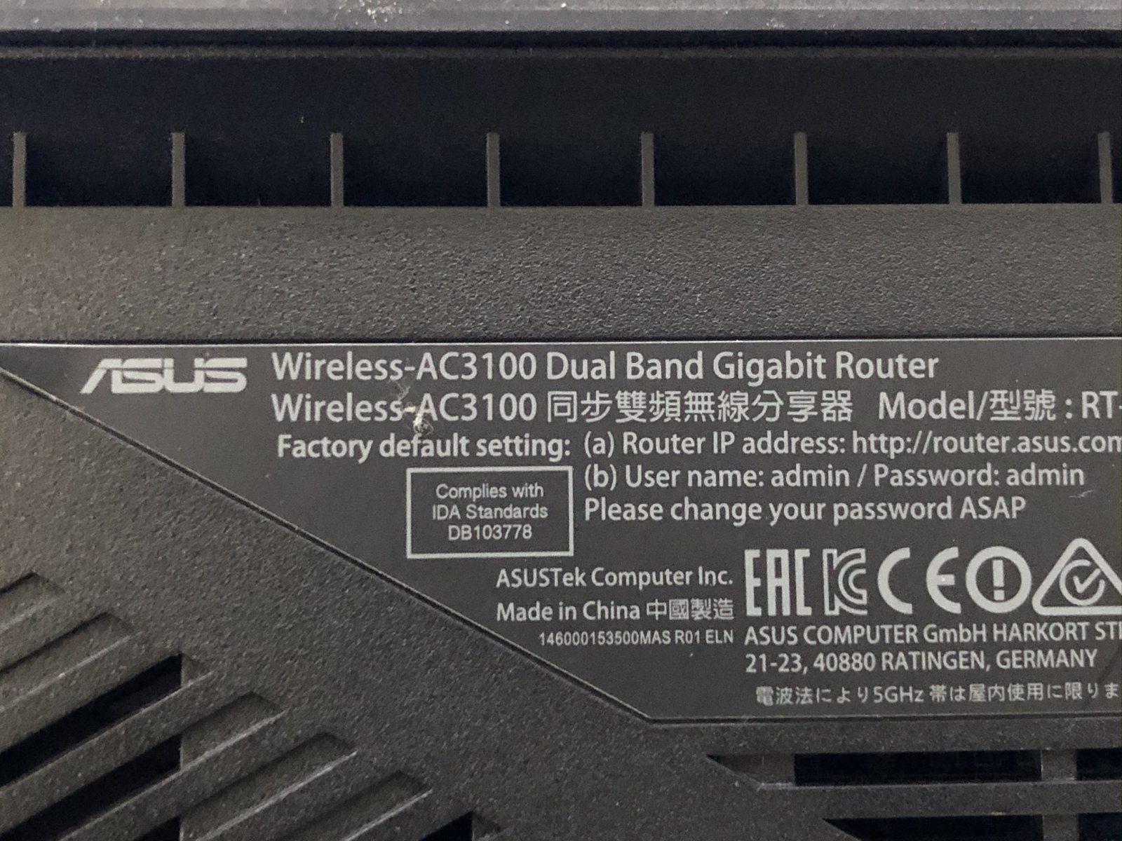 FS: Asus DSL-AC3100 (AC88U) Wifi Modem Router |﻿ Classifieds - All Other
