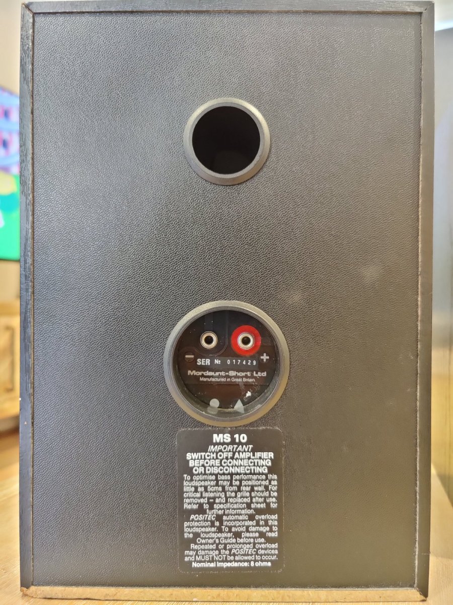 FS: Mordaunt Short MS10 Bookshelf Speakers - Hi-Fi and Cinema Cables ...