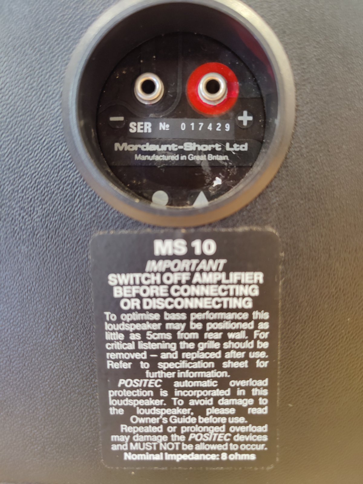 FS: Mordaunt Short MS10 Bookshelf Speakers - Hi-Fi and Cinema Cables ...