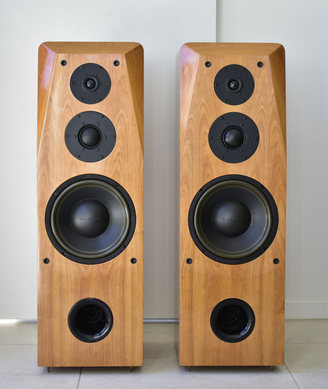 SOLD: FS: UK Audio CUSTOM Speakers 3 way! - Stereo, Home Cinema ...