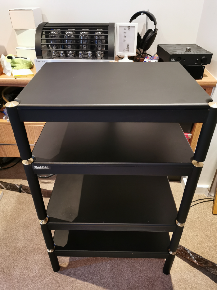 SOLD: FS: Lovan 4 tier Classic Rack-Black - Stereo, Home Cinema ...