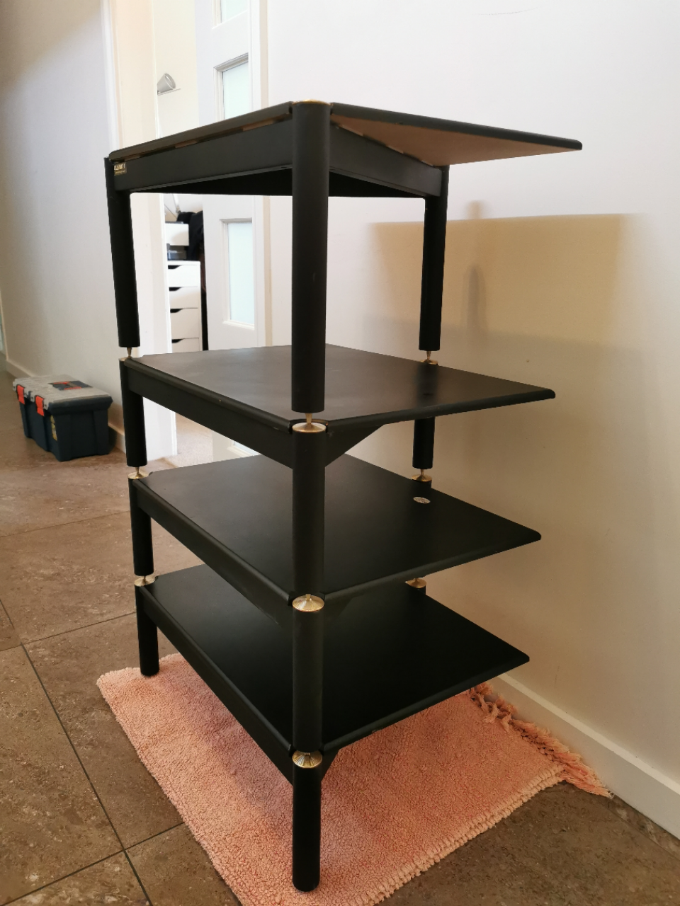 SOLD: FS: Lovan 4 tier Classic Rack-Black - Stereo, Home Cinema ...