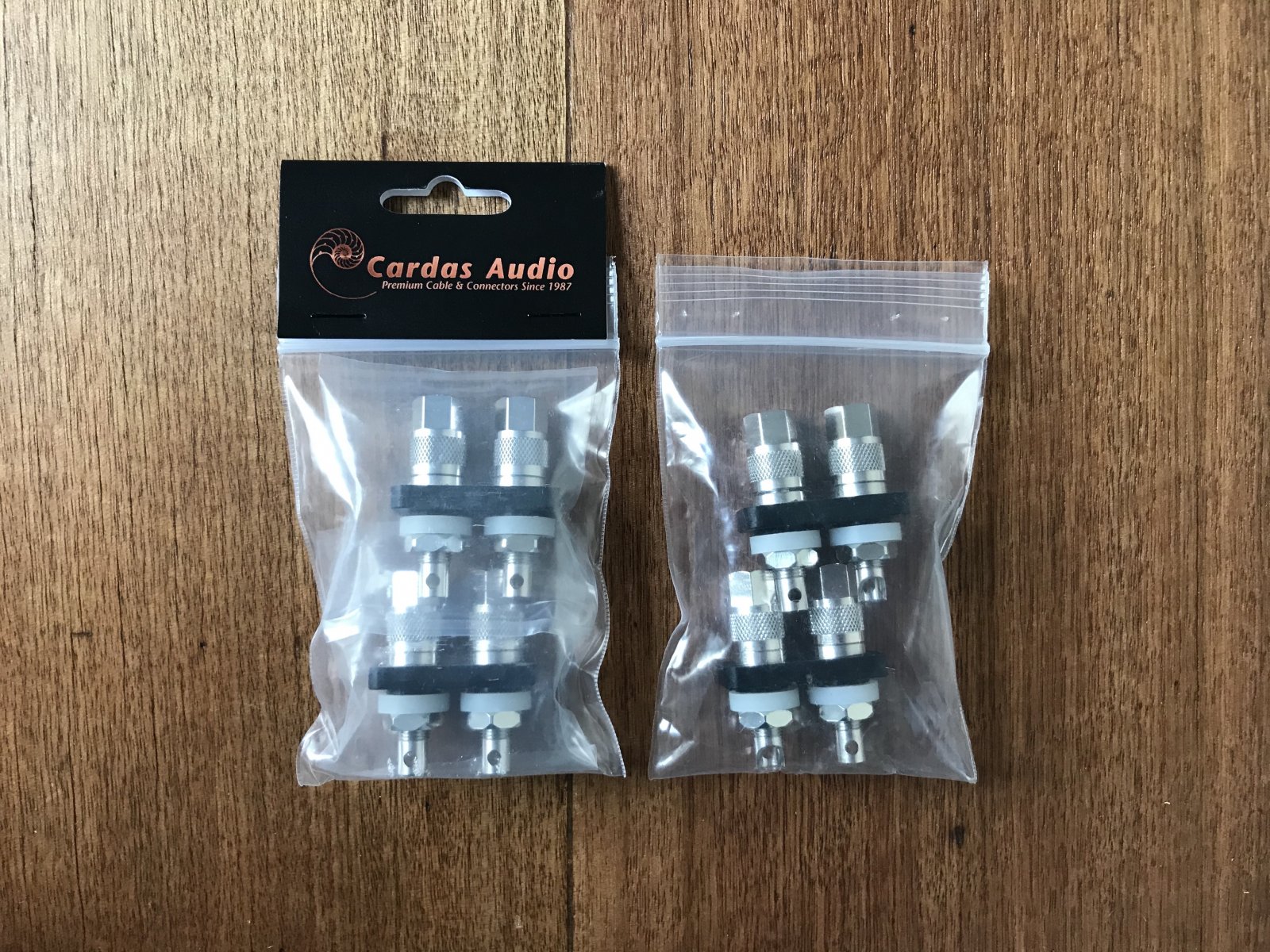 SOLD: FS: Cardas CCRR-S Binding Posts - Solid Copper / Rhodium Plated ...
