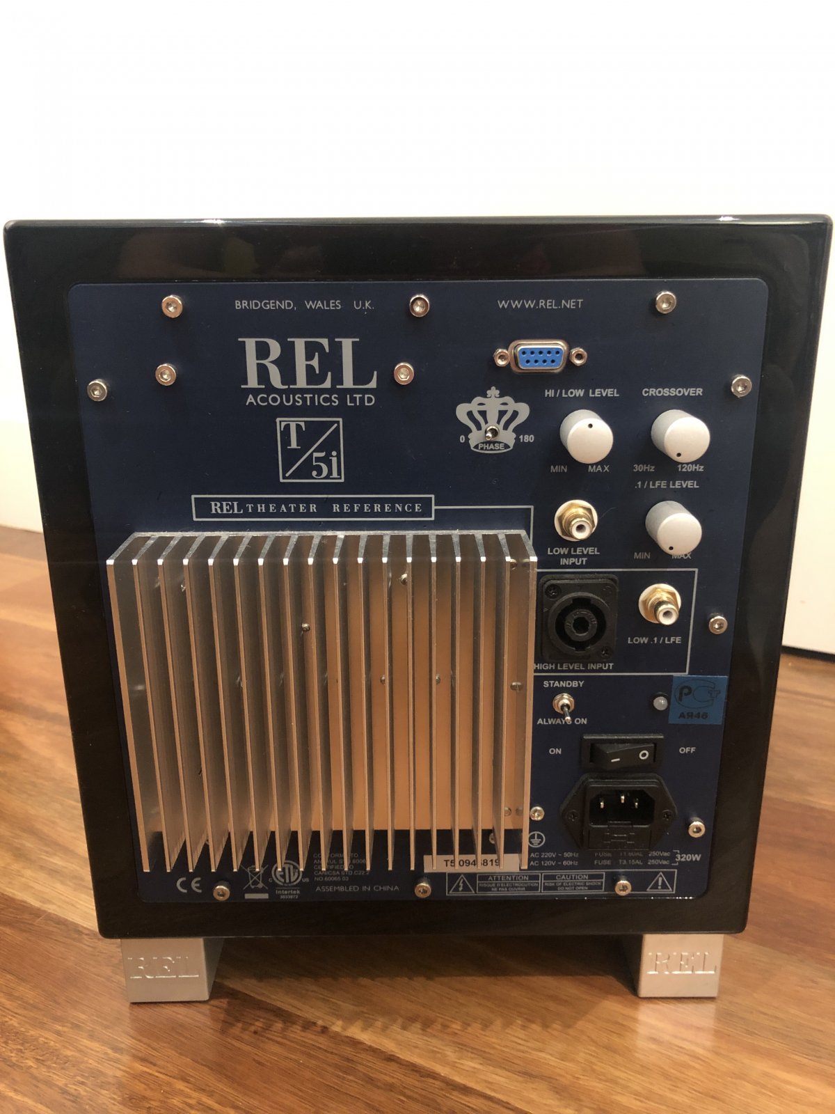 SOLD: FS: REL T5i Subwoofer - Hi-Fi and Cinema Cables & Accessories ...
