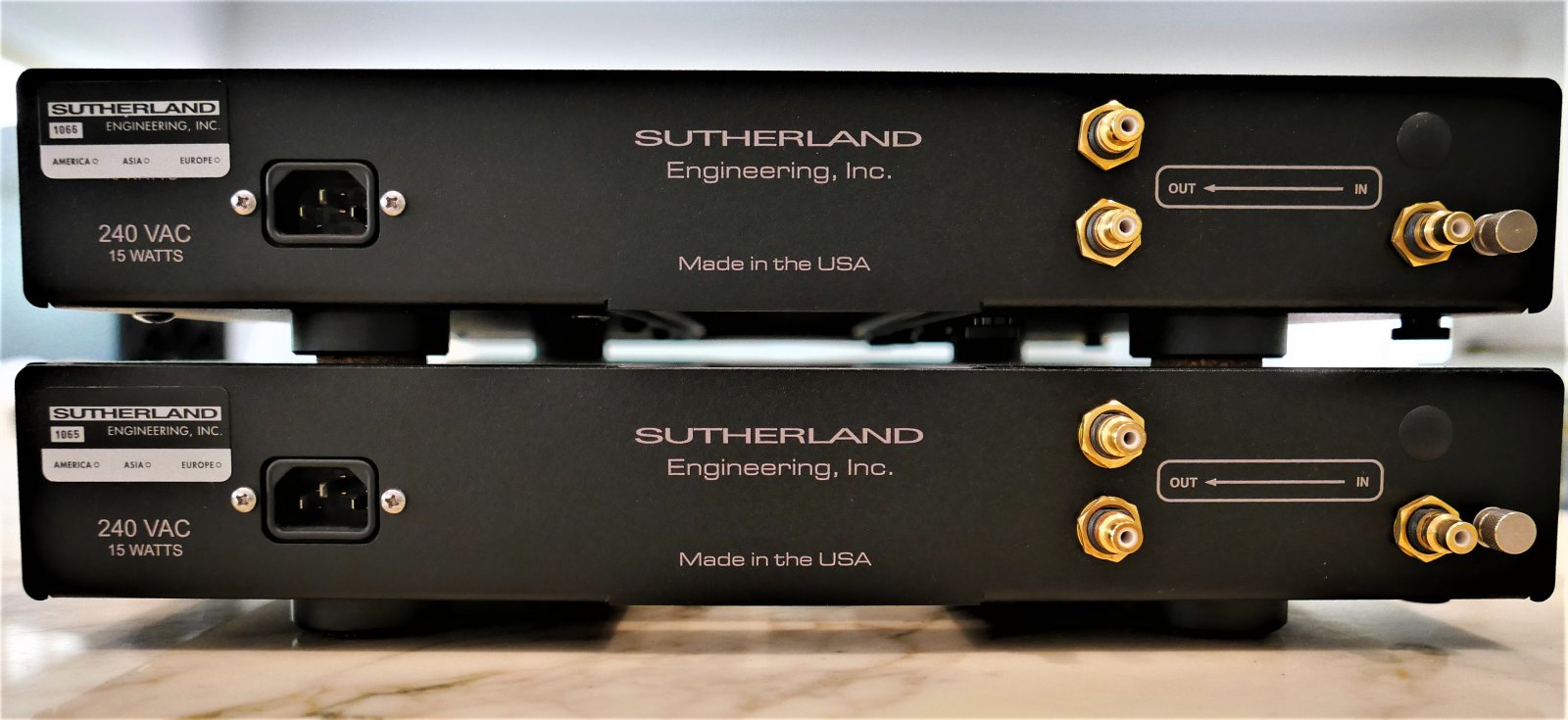 Sutherland Phono Block ( pair) phono stage. - Stereo, Home Cinema, Headphones Components - StereoNET