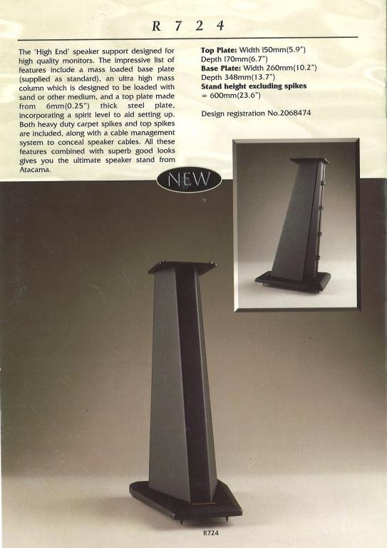 SOLD: FS: [SYD] Atacama R724 speaker stands - Stereo, Home Cinema ...