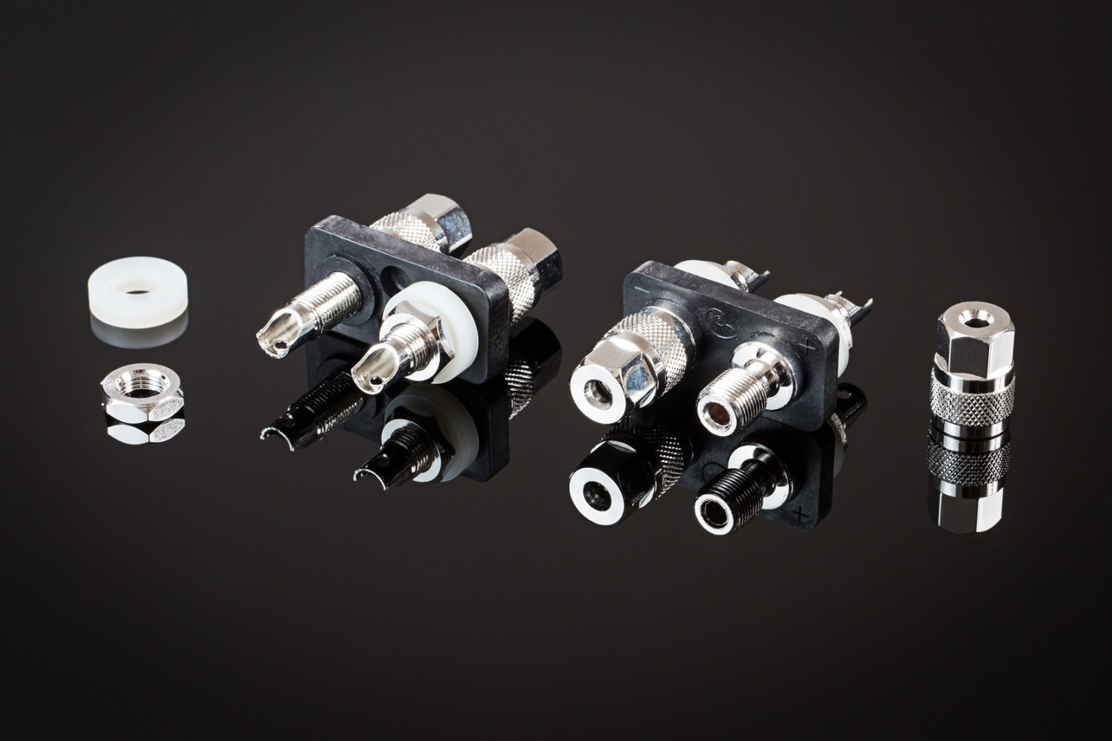 SOLD: FS: Cardas CCRR-S Binding Posts - Solid Copper / Rhodium Plated ...