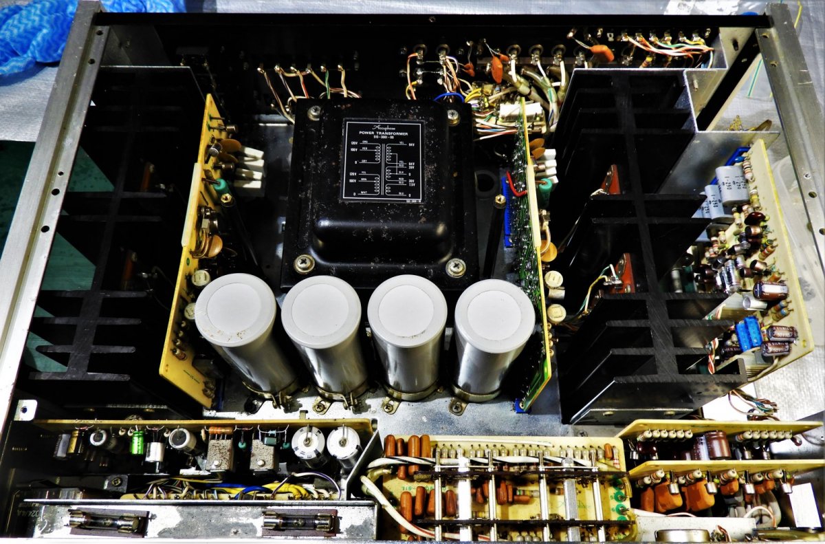Accuphase E-202 restoration recap - Stereo Amplifiers & Pre-Amps ...