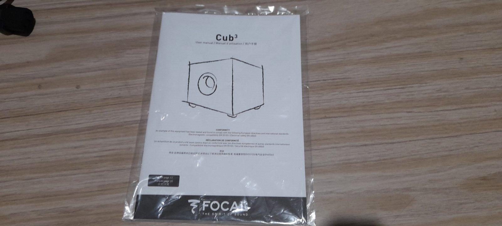 SOLD: FS: Focal Cub3 10th Anniversary edition 150 watt subwoofer - Hi ...