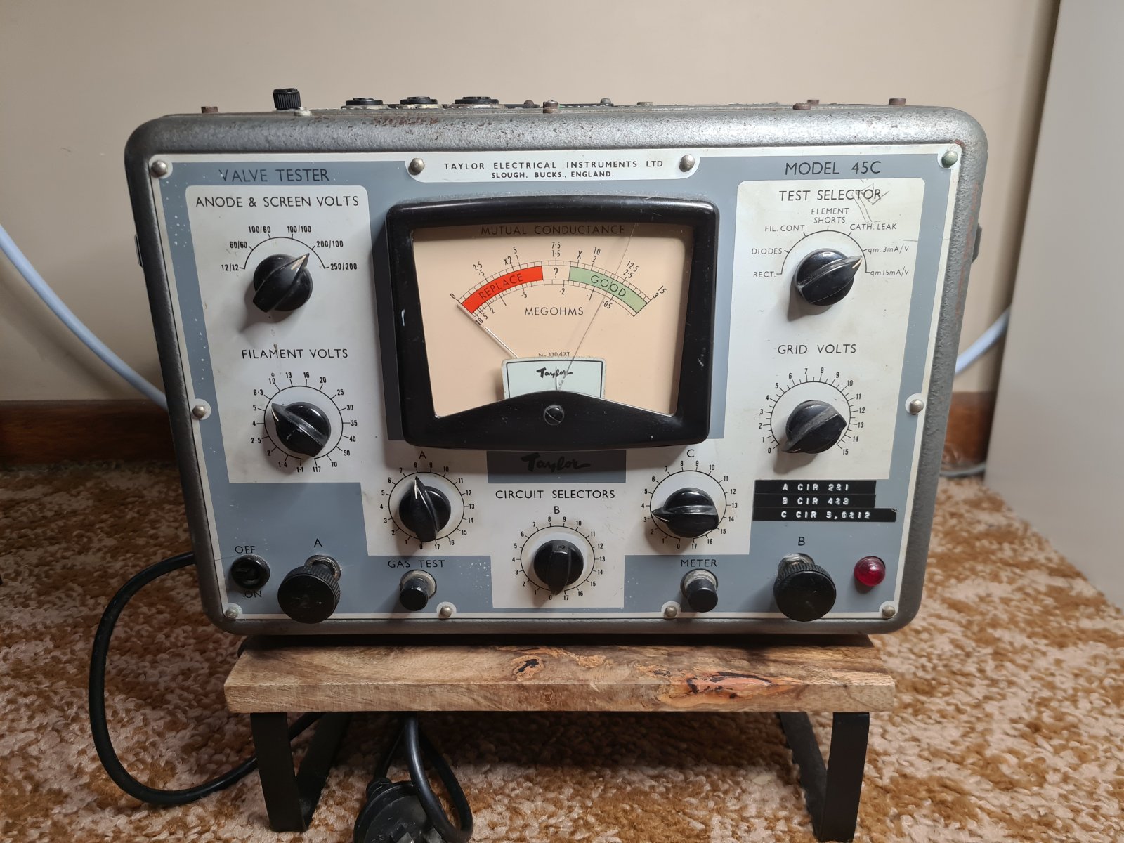 FS: Taylor 45C Tube Tester - Stereo, Home Cinema, Headphones Components ...