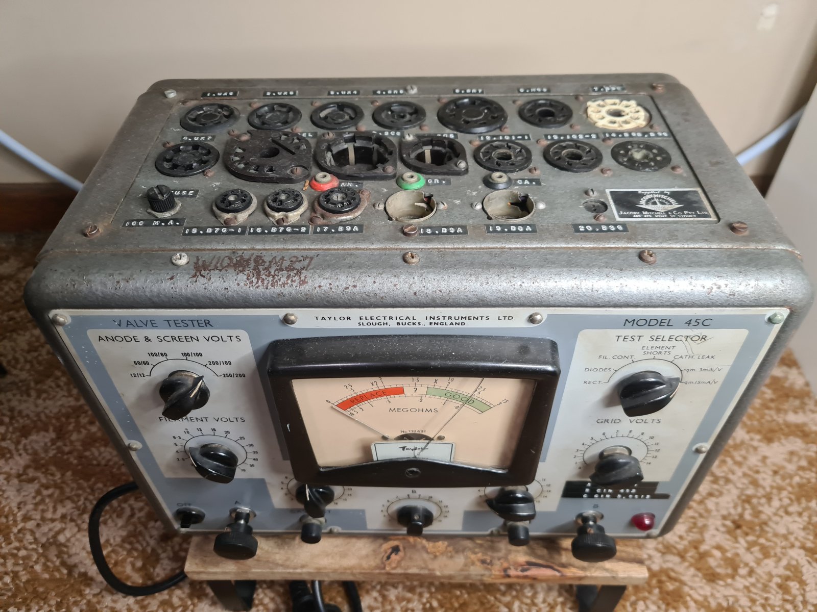 FS: Taylor 45C Tube Tester - Stereo, Home Cinema, Headphones Components ...