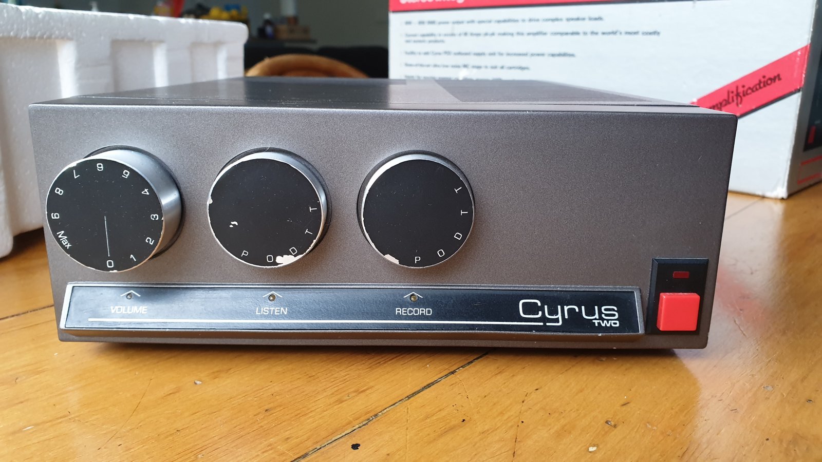 SOLD: FS: Cyrus Two Integrated Amplifier - Stereo, Home Cinema ...