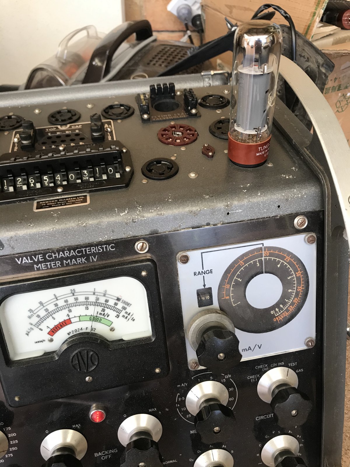 Avo Valve Characteristic Meter Mk lV |﻿ Stereo, Home Cinema, Headphones ...