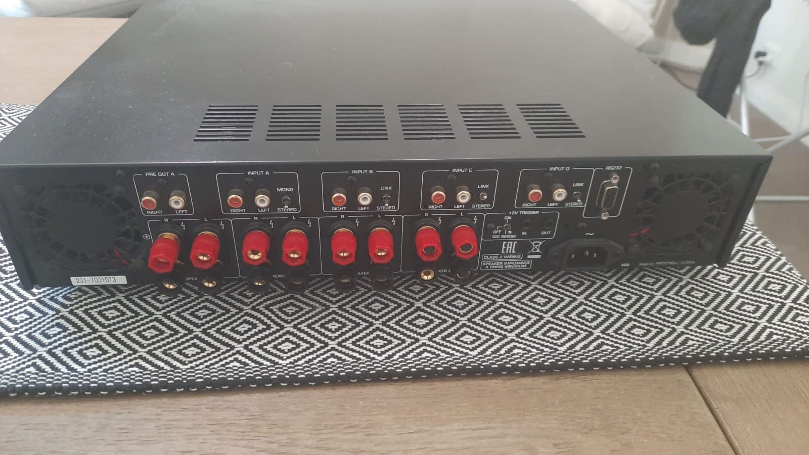 ROTEL RKB-8100 8 Channel Amplifier - Hi-Fi and Cinema Cables ...