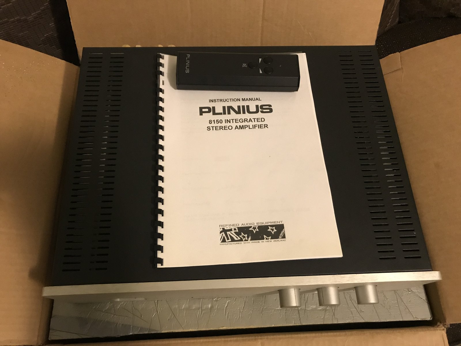 Plinius 8150 Amplifier - Stereo, Home Cinema, Headphones Components ...