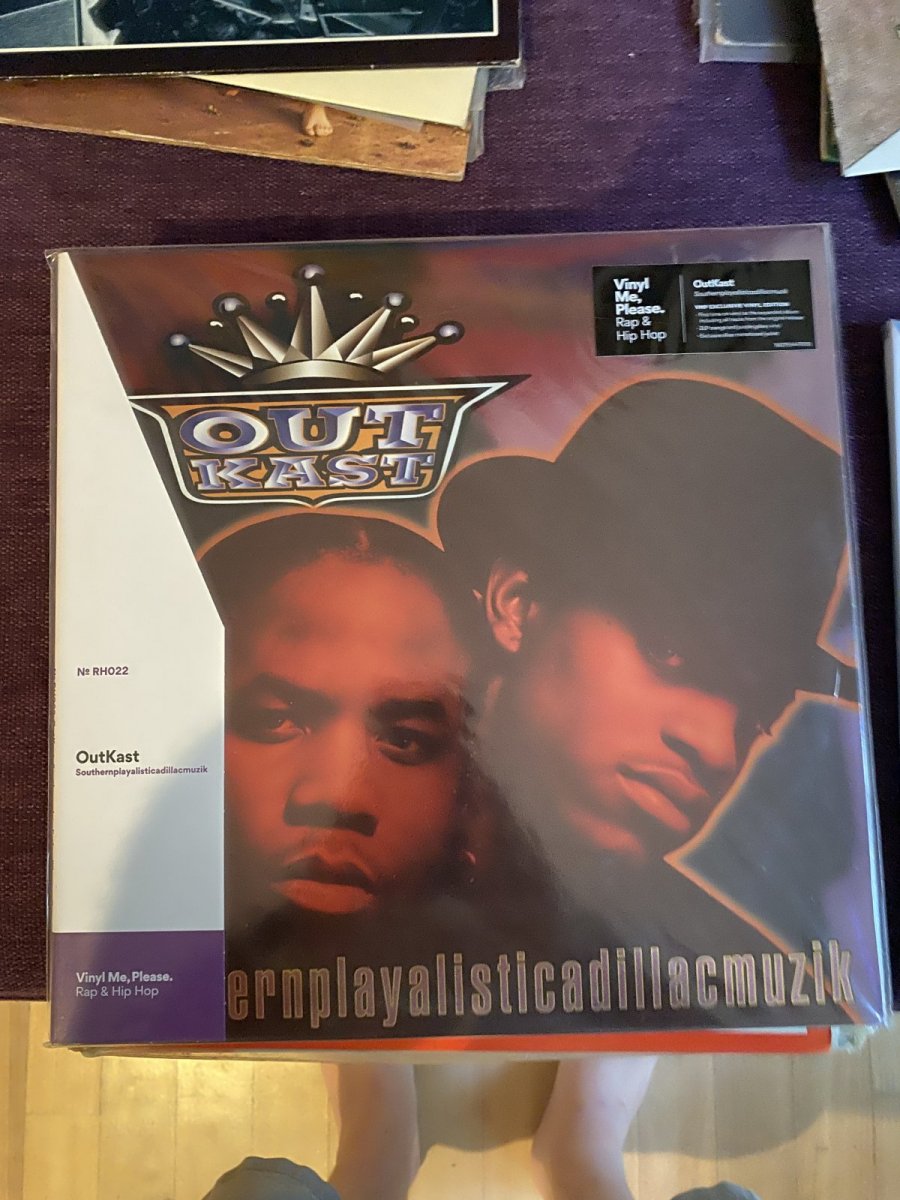 SOLD: FS: OutKast, southernplayalisticadillacmuzik, Vinyl Me Please, remastered, orange/purple ...