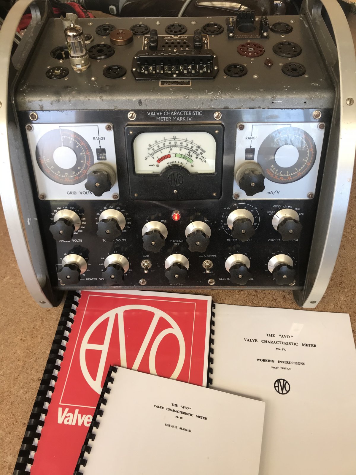 Avo Valve Characteristic Meter Mk lV - Stereo, Home Cinema, Headphones ...