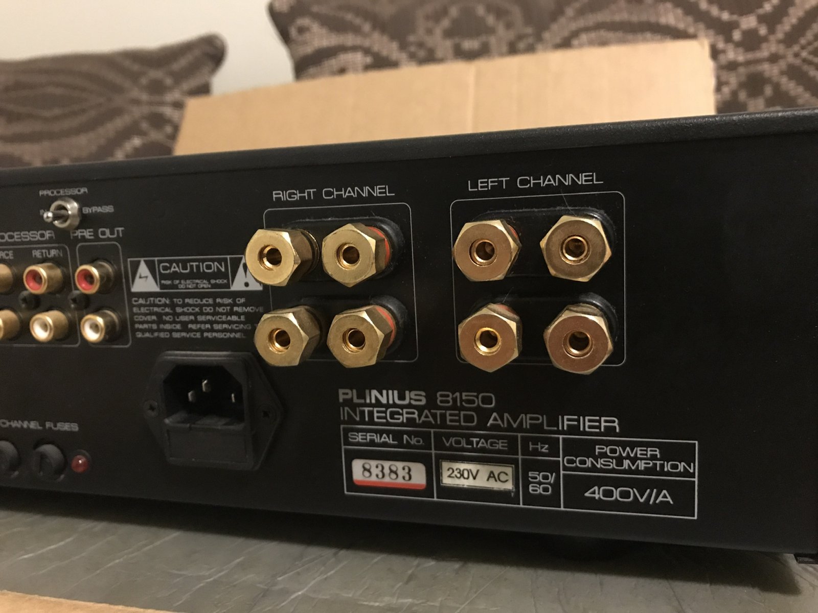 Plinius 8150 Amplifier - Stereo, Home Cinema, Headphones Components ...