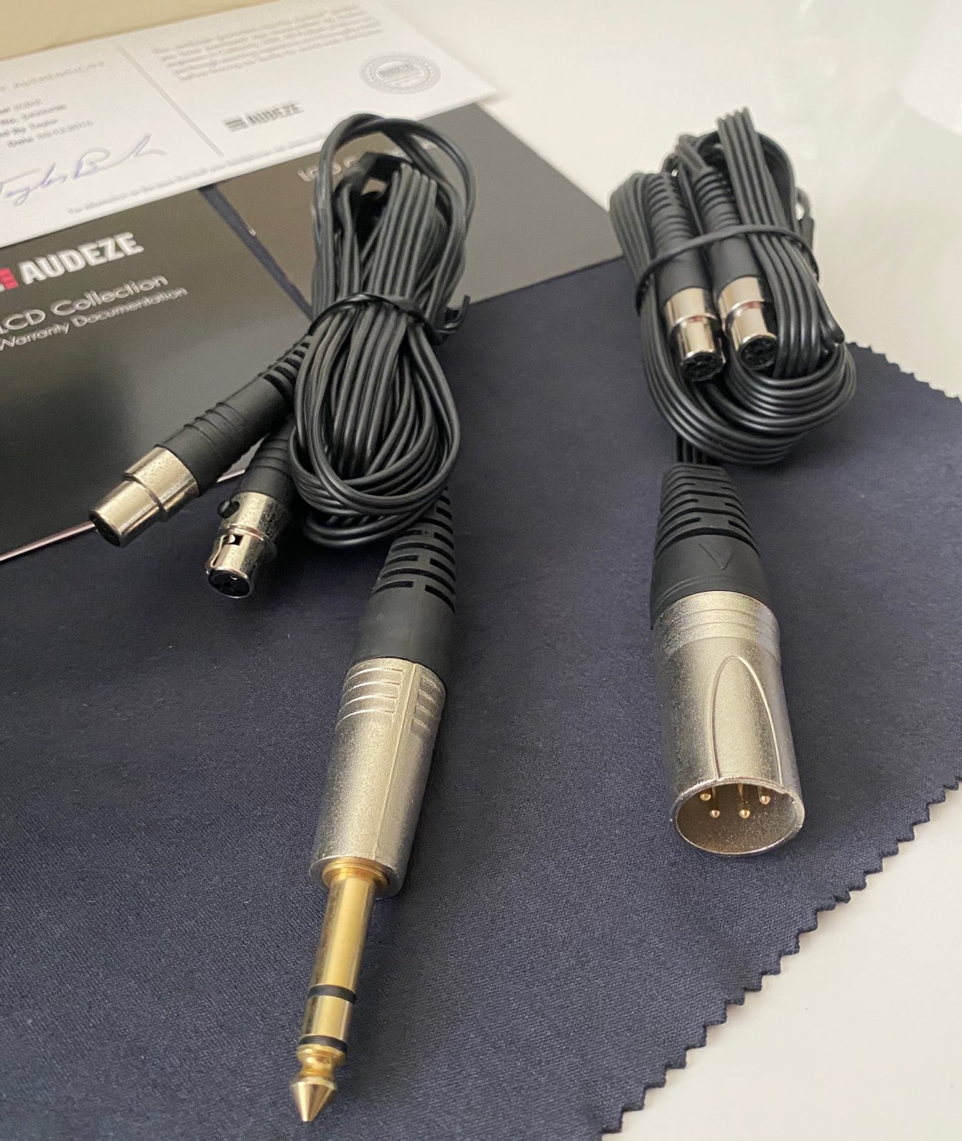 SOLD: FS: (PRICE DROP) Audeze LCD 2 Fazor (Bamboo/Leather) + XLR ...