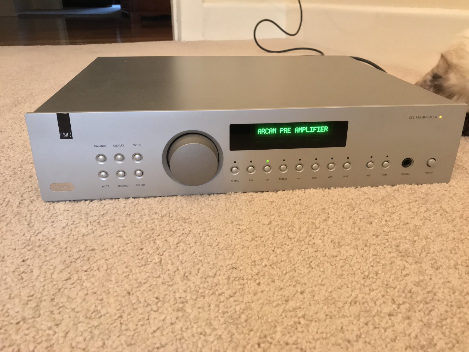 SOLD: Relist Arcam FMJ C31 Pre-Amp - Stereo, Home Cinema, Headphones ...