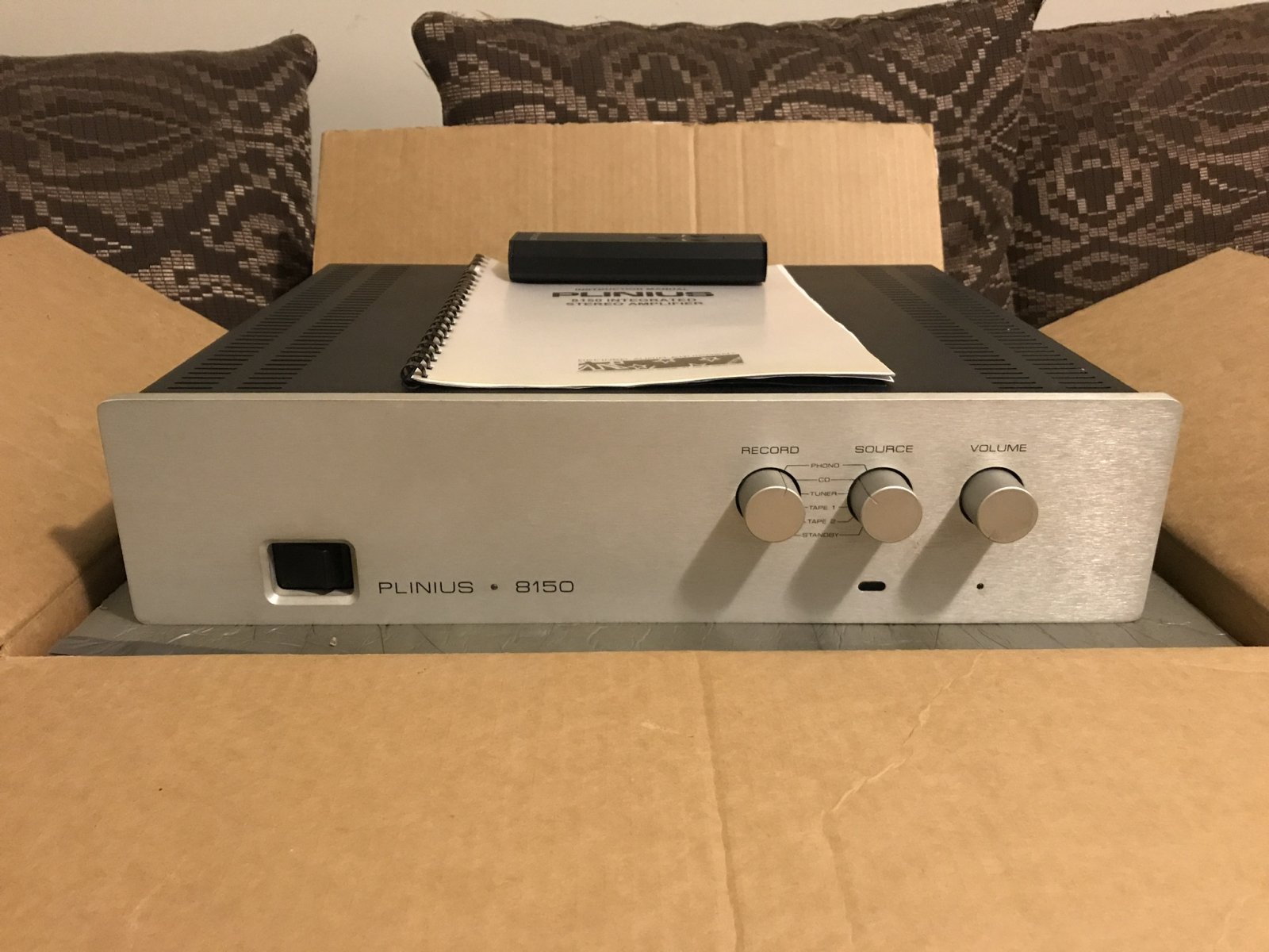 Plinius 8150 Amplifier - Stereo, Home Cinema, Headphones Components ...