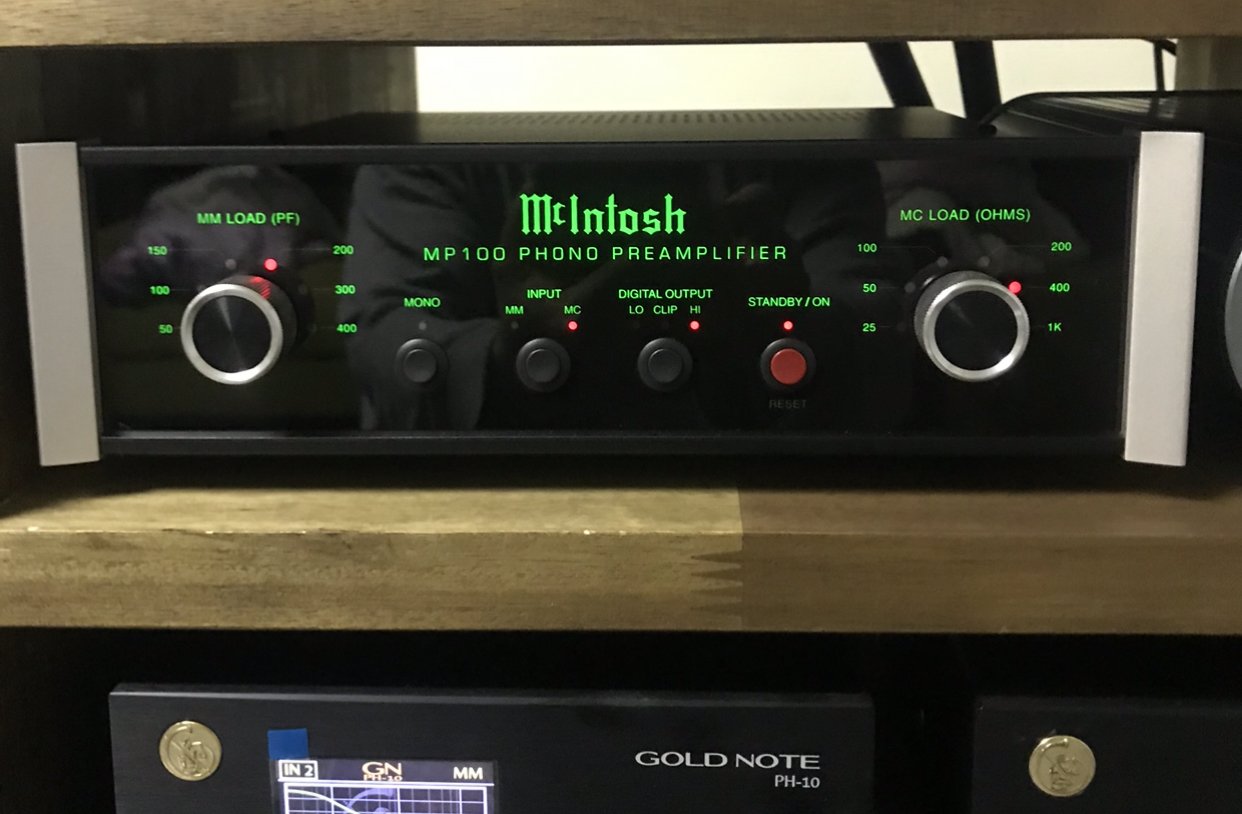 McIntosh MP100 phono preamplifier - Stereo, Home Cinema, Headphones ...