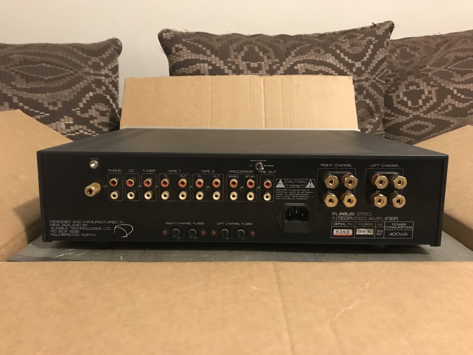 Plinius 8150 Amplifier - Stereo, Home Cinema, Headphones Components ...