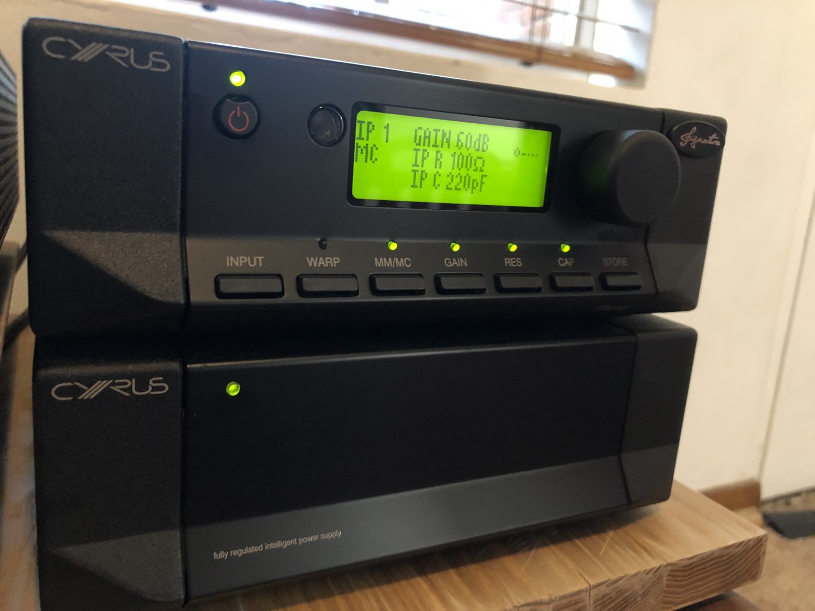 SOLD: FS: Cyrus Signature Phono preamp with Cyrus PSX-R2 Power Supply ...