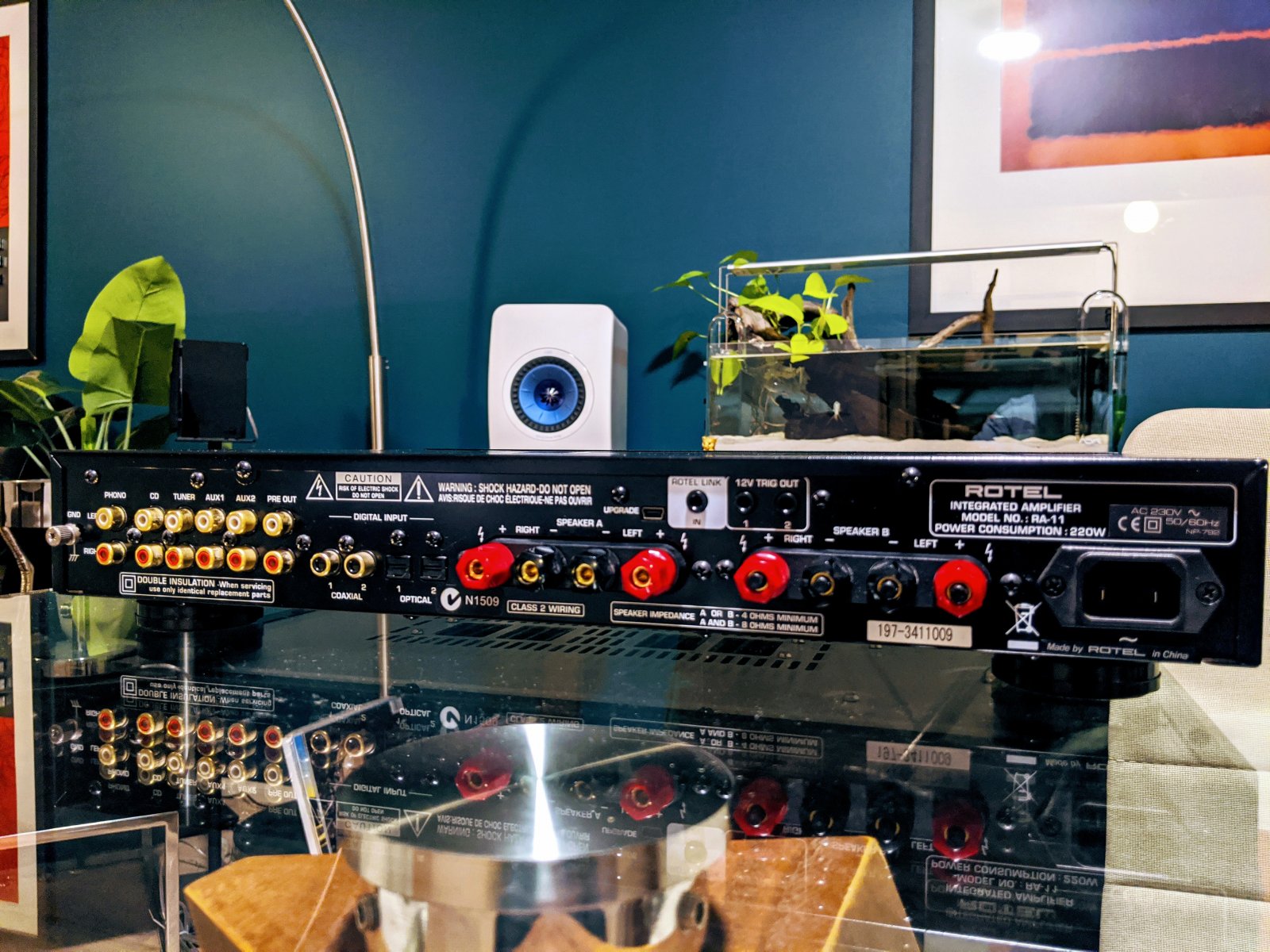 SOLD: SOLD: Rotel RA-11 Integrated Amplifier - Stereo, Home Cinema ...