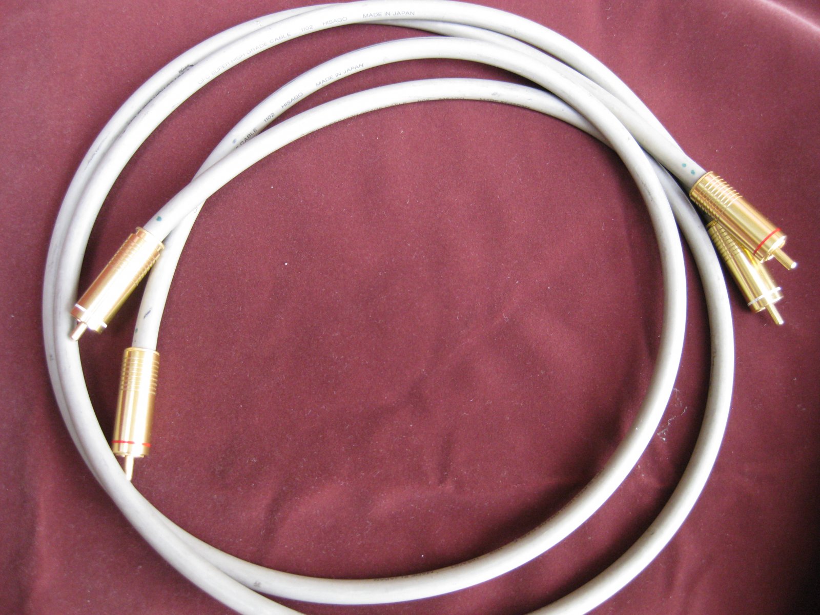 SOLD: Hisago 1102 OFC High Grade Interconnect Cable - Stereo, Home Cinema, Headphones Components ...