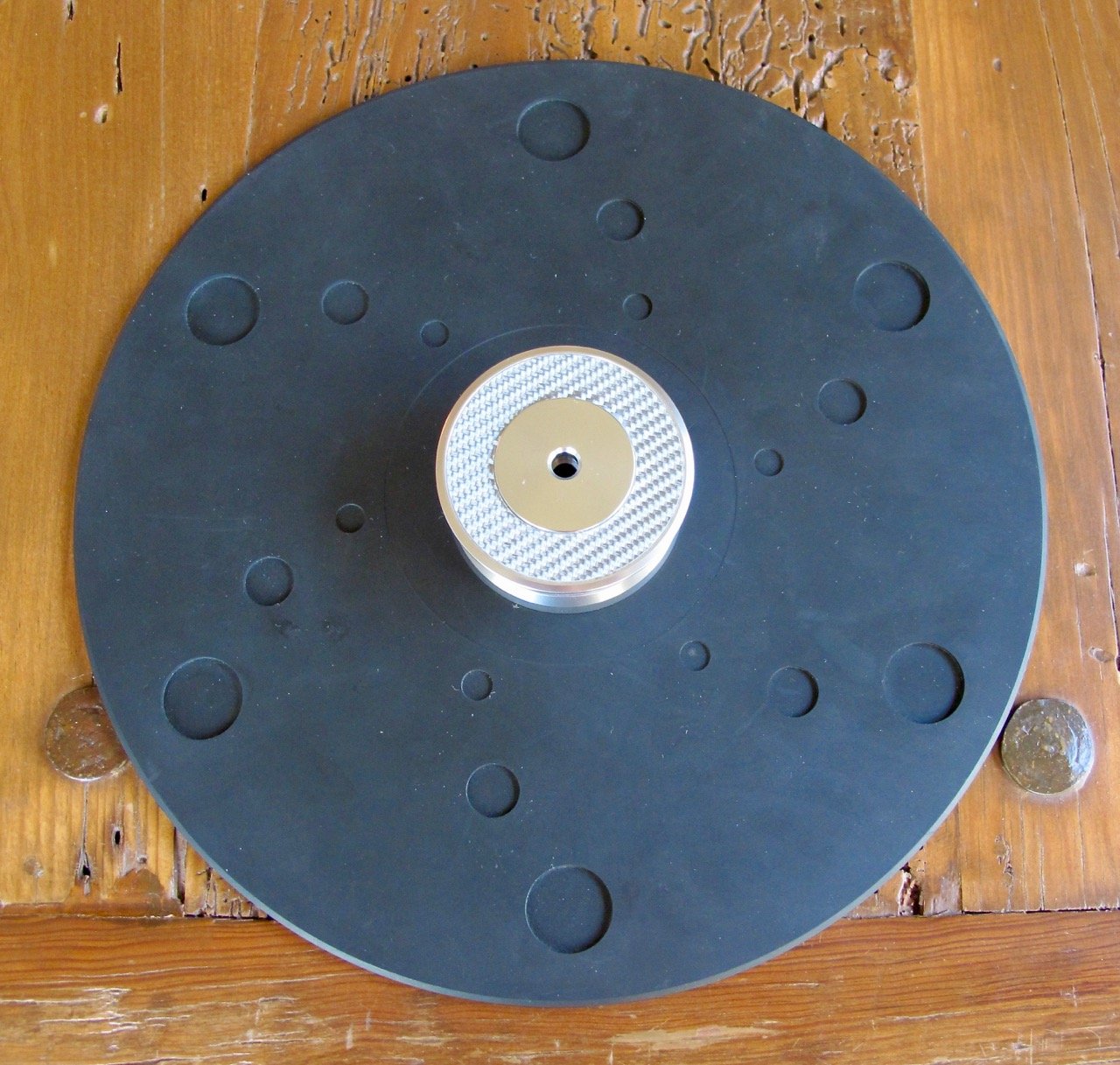 FS: Oyaide BR-12 turntable matt & STB-MW weight - Stereo, Home Cinema ...