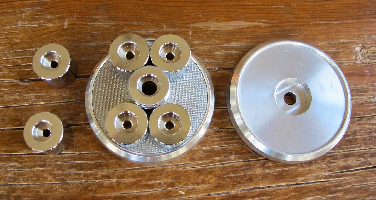 FS: Oyaide BR-12 turntable matt & STB-MW weight - Stereo, Home Cinema ...