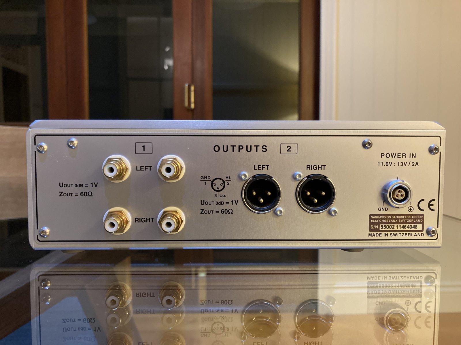 FS:Nagra PL-L preamp with optional symmetrical (balanced) output ...