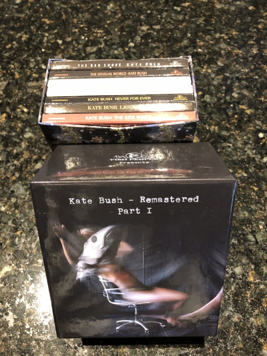 SOLD: Kate Bush Remastered Part 1 CD Box Set - Vinyl, CD, and Blu-ray ...