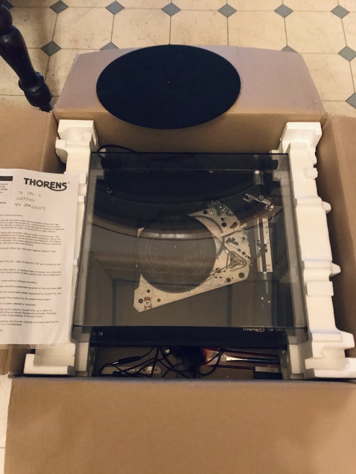 FS: Thorens TD 190-2 Turntable (New in box) |﻿ Stereo, Home Cinema ...