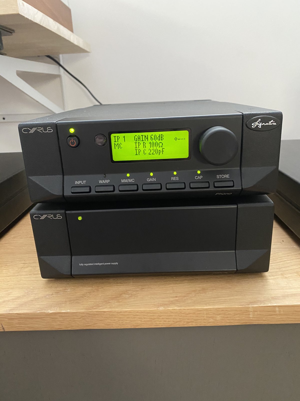 SOLD: FS: Cyrus Signature Phono preamp with Cyrus PSX-R2 Power Supply ...