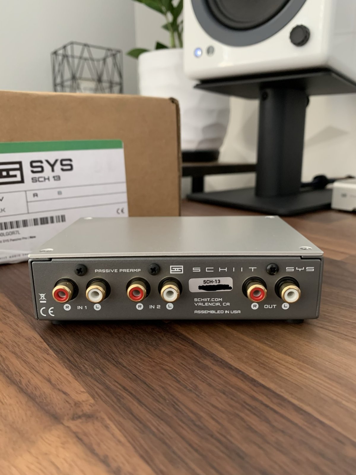 SOLD: FS: Schiit SYS Passive Preamp - Stereo, Home Cinema, Headphones ...