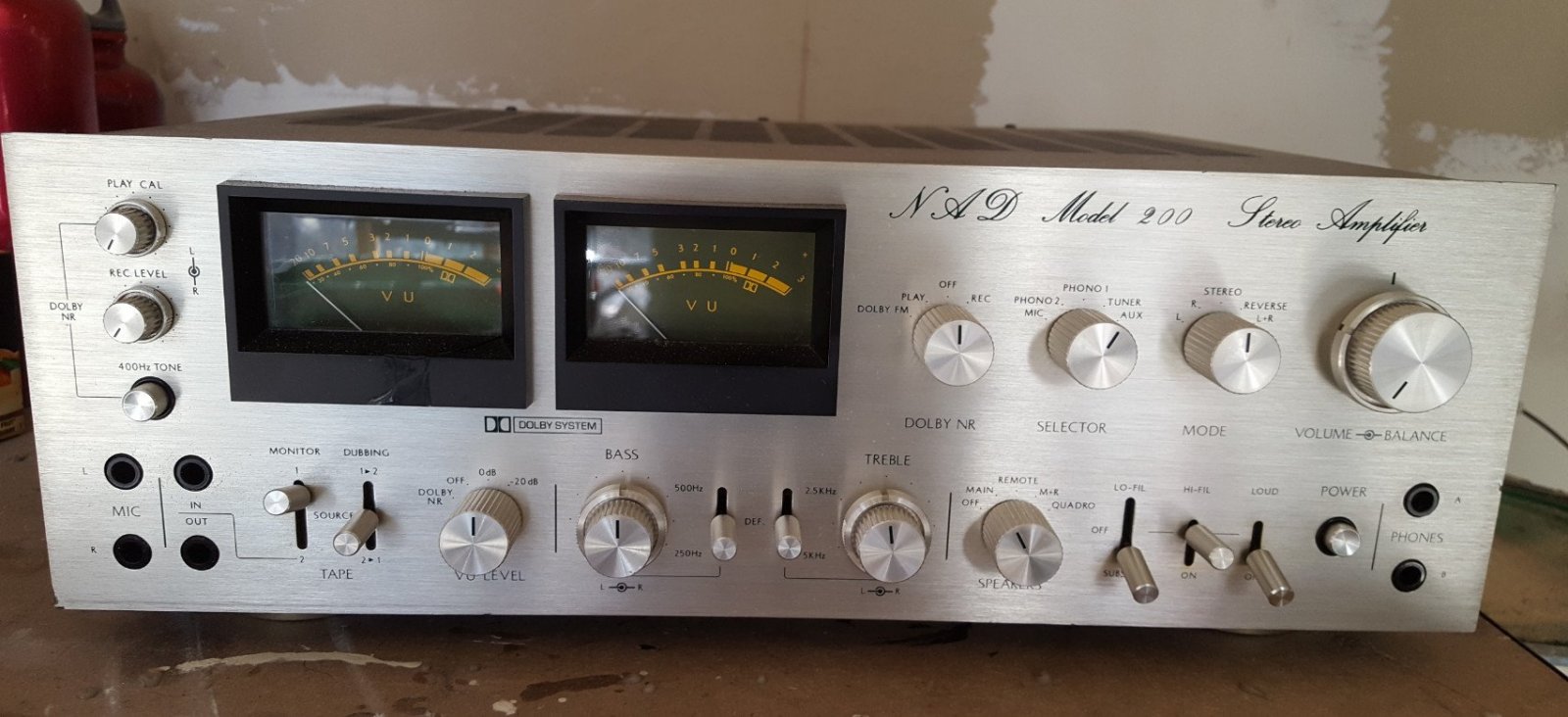 SOLD: FS: NAD Model 200 Vintage Amplifier |﻿ Stereo, Home Cinema ...