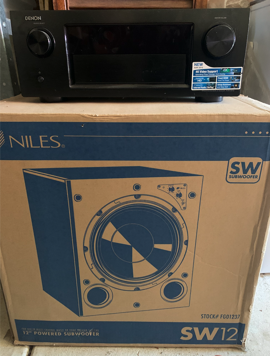 Niles Audio Speakers, Subwoofer & Denon Amplifier - Hi-Fi and Cinema ...