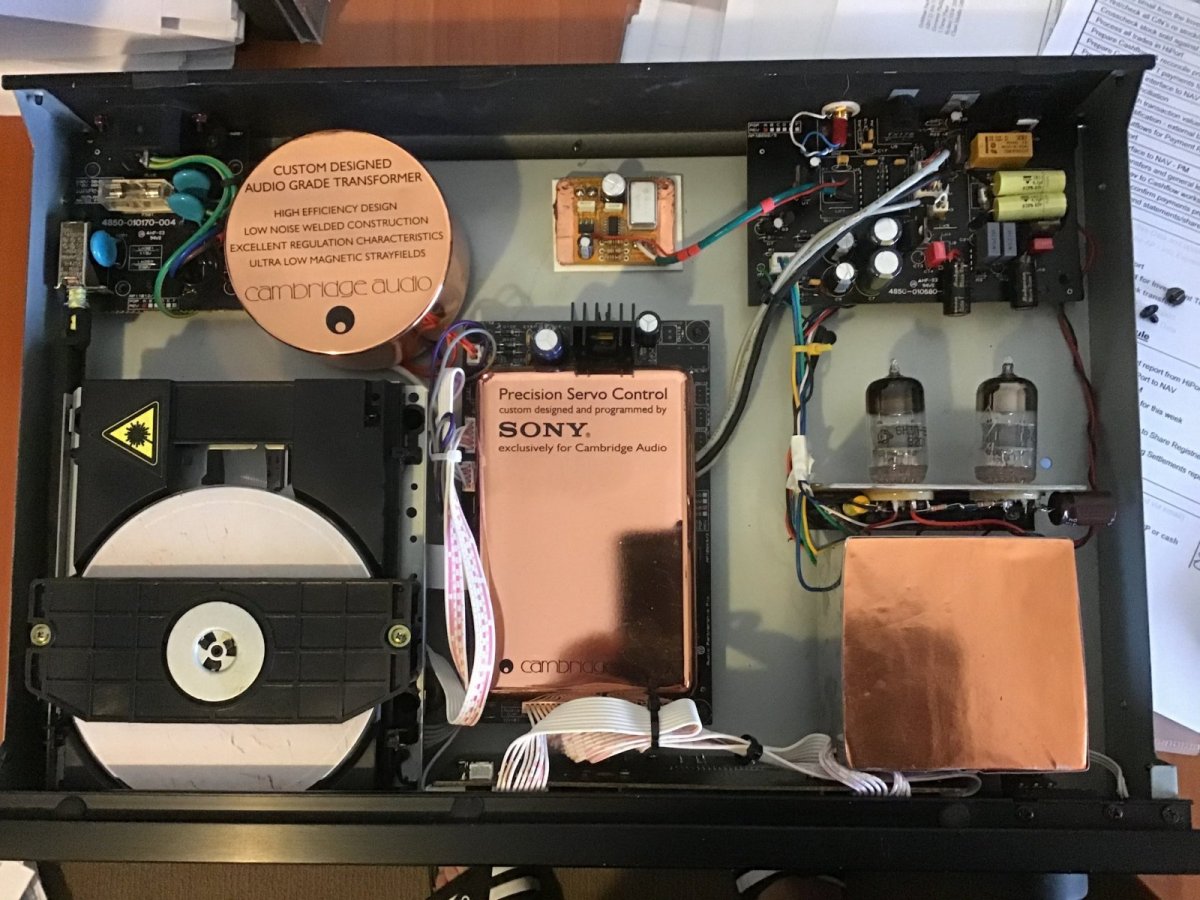 SOLD: FS: Cambridge Audio D500SE CD player - Valve Output stage ...