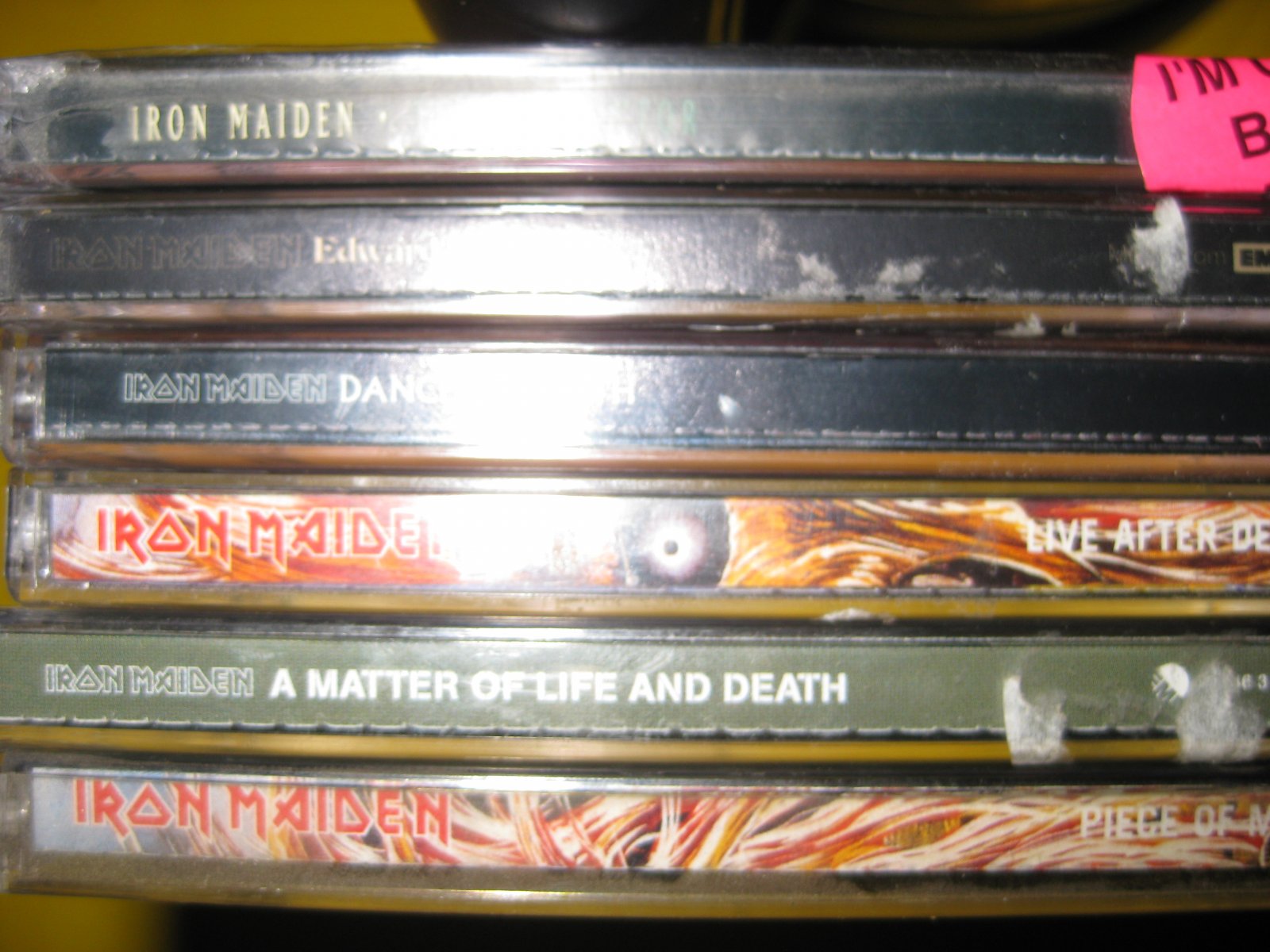 Iron Maiden CD collection - Vinyl, CD, and Blu-ray - StereoNET